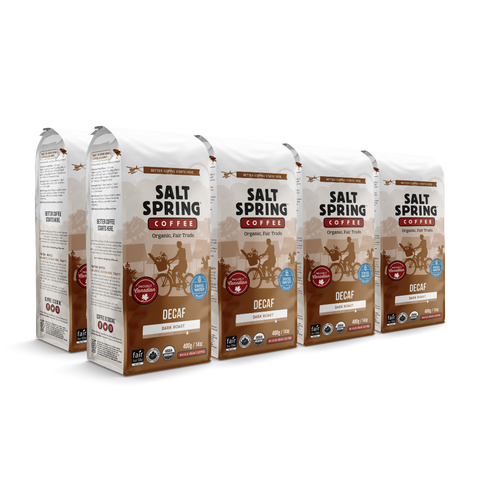 Swiss Water Decaf Dark Roast - Salt Spring Coffee