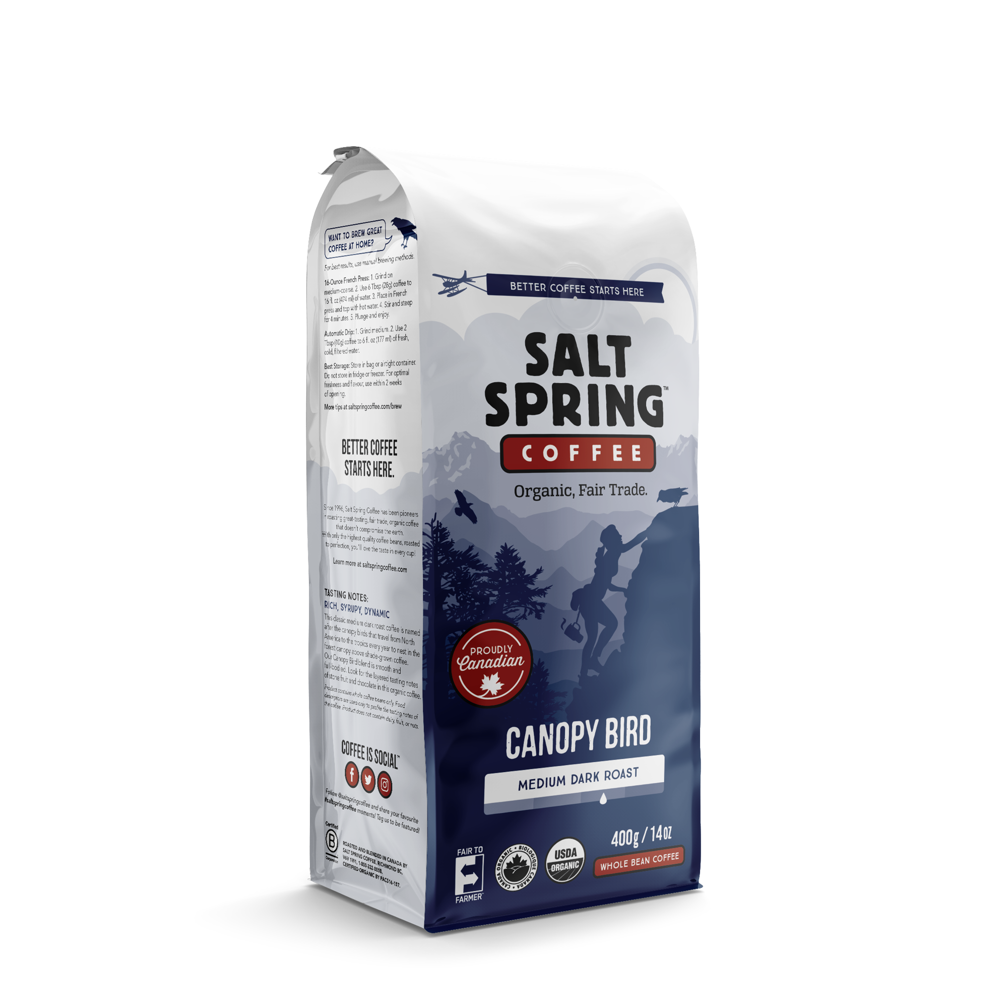 Salt Spring Coffee | Organic and Fair Trade Coffee | Coffee Gear