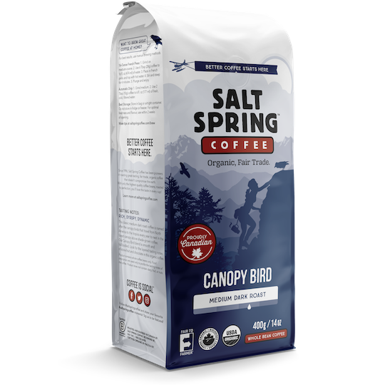 Canopy Bird - Medium Dark Roast - Salt Spring Coffee